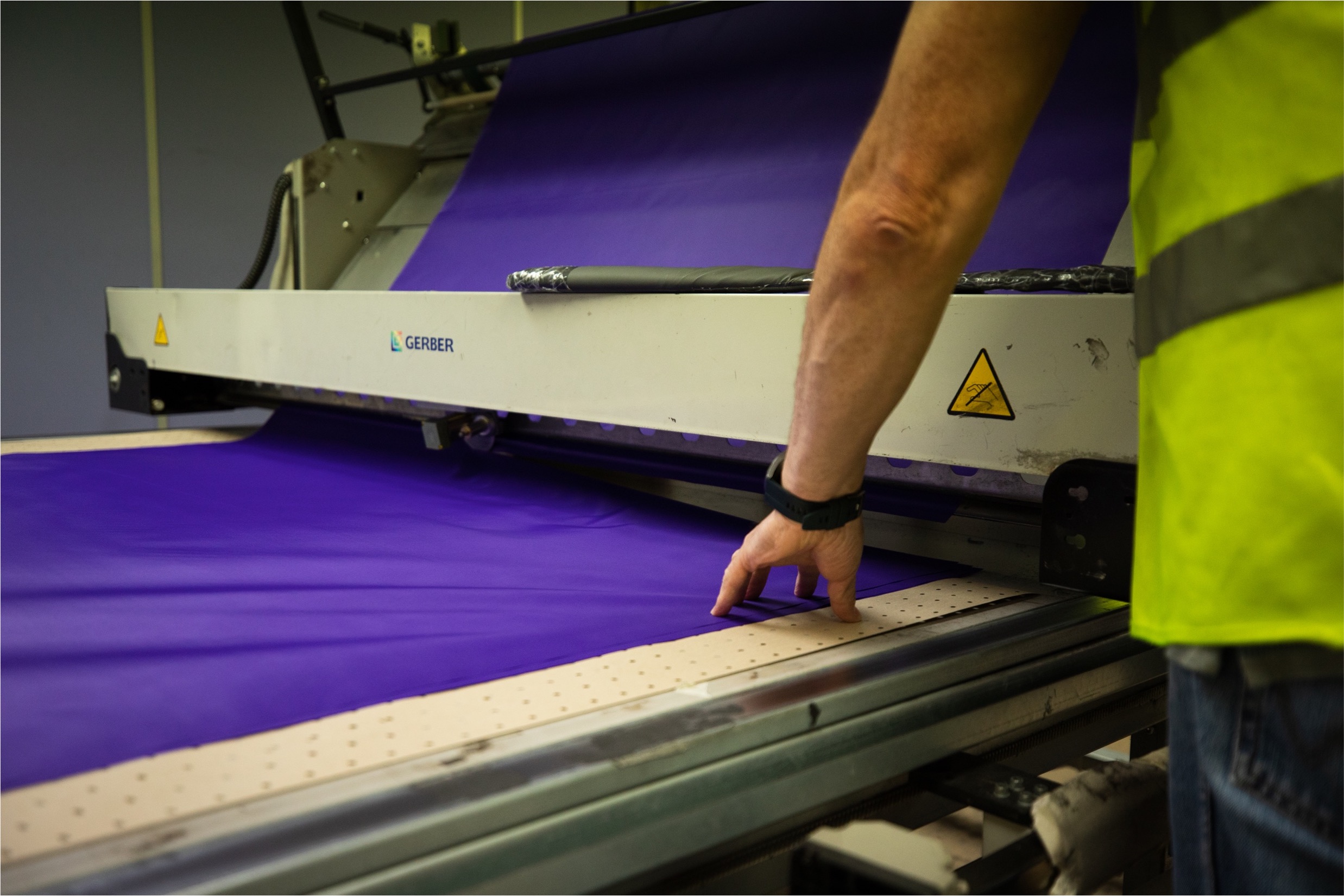 Cutting Capabilities | Technical Textiles Manufacturer | Redwood
